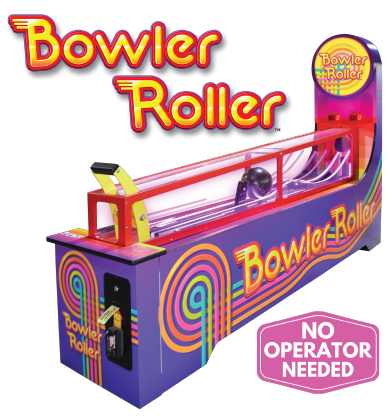 Roll the Fun with Midway Bowler Roller | Arcade Action | FuNation