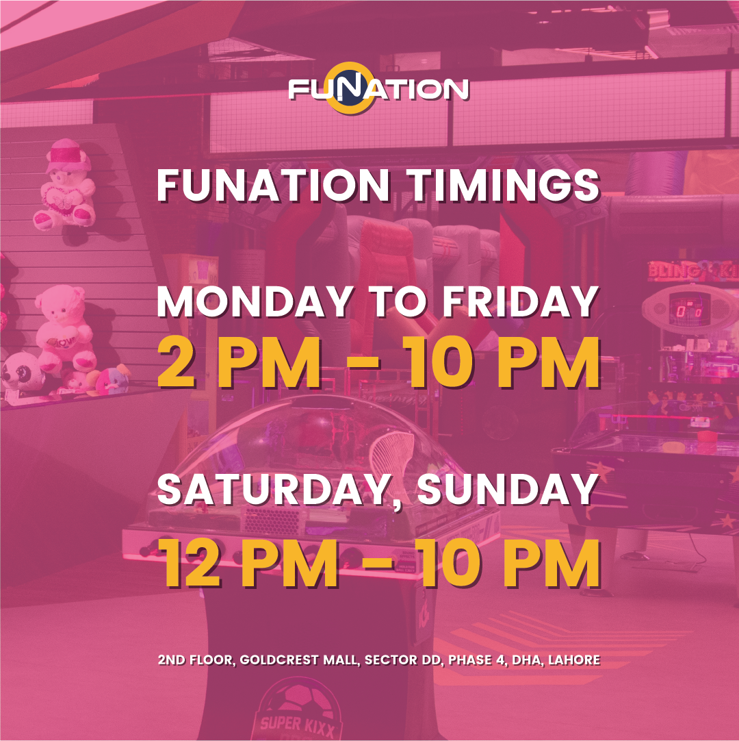 Indoor Entertainment Center in Lahore | Playland | FuNation
